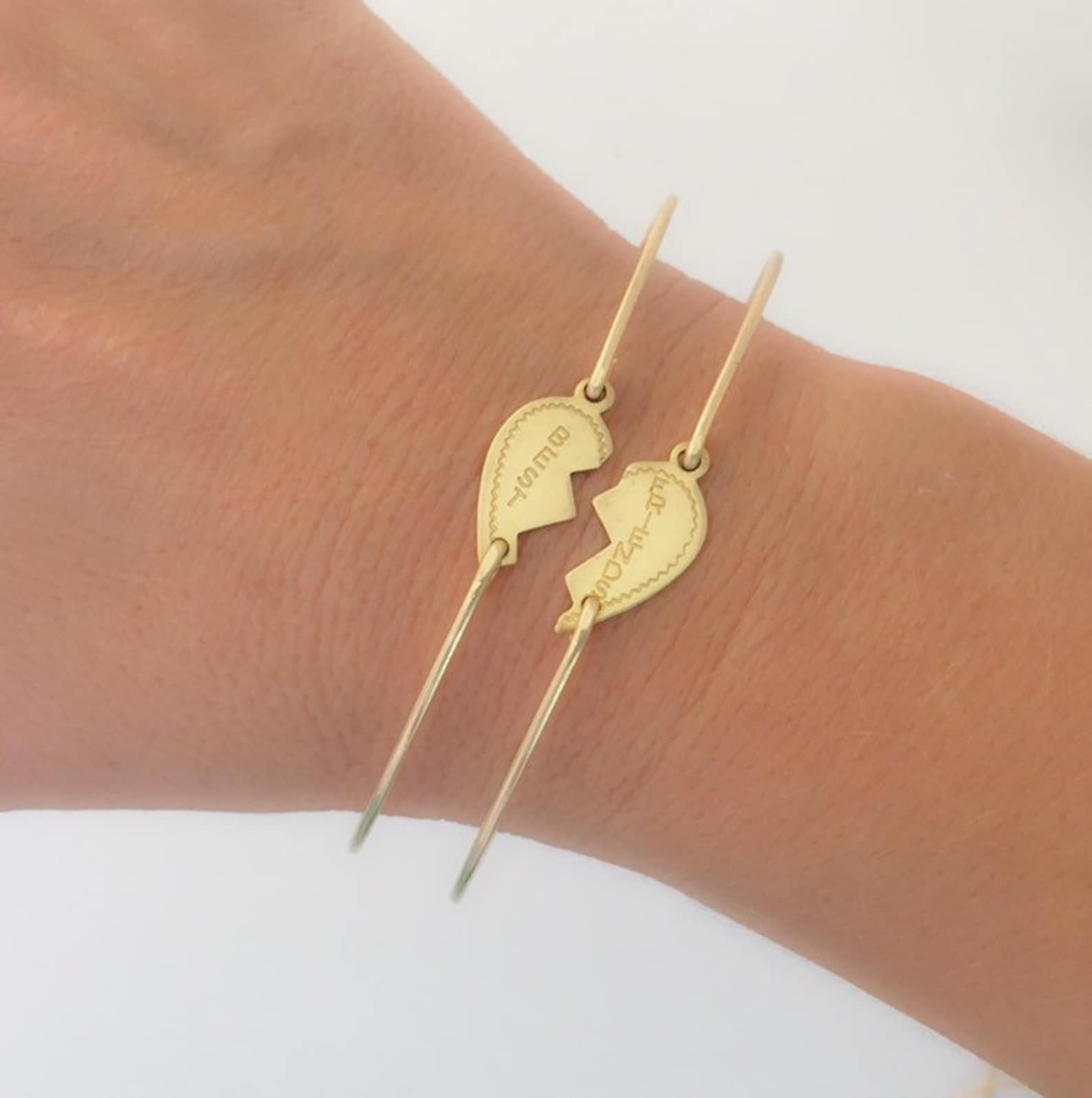 Best Friend Bracelets for 2 Best Friend Gift Long Distance Friendship ...