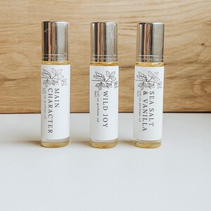 Perfume Oil Roll on // Choose Your Scent // Rollerball // Perfume Oil ...