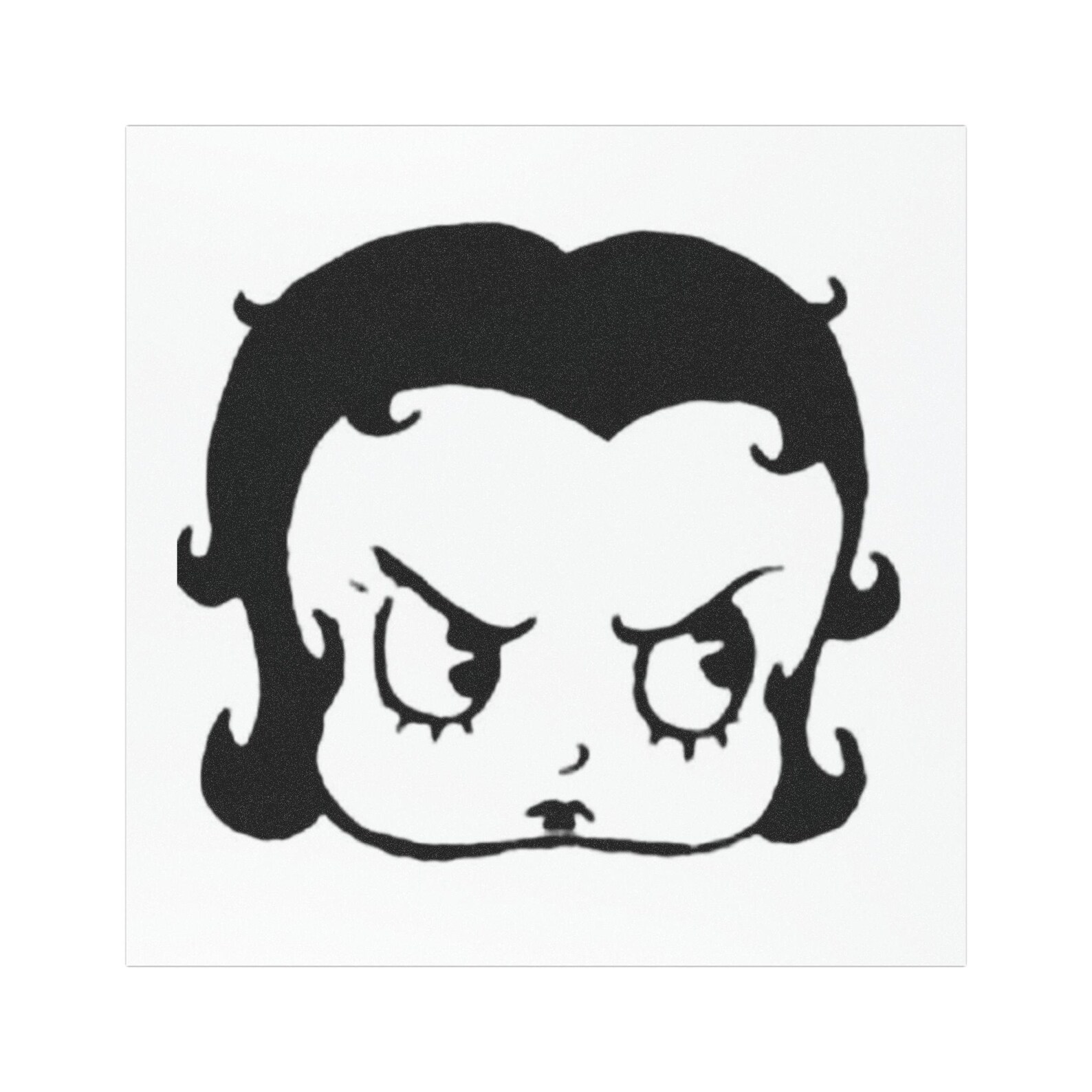 Cute Angry Betty Boop Car Magnet, Funny Vehicle Decoration, Gift for ...