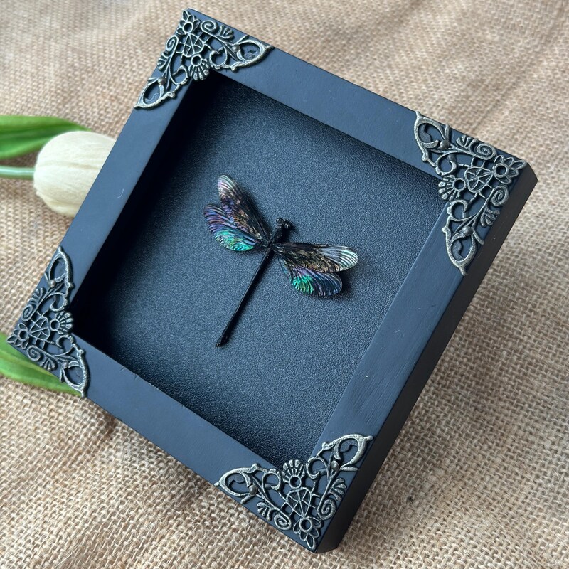 Shadow Box Necklace - Etsy