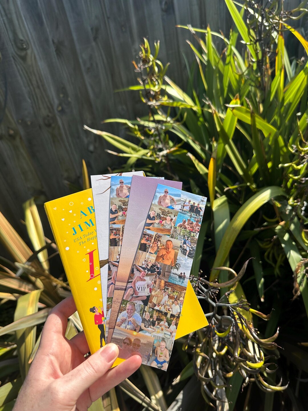 Personalised Photo Book Marks - Etsy