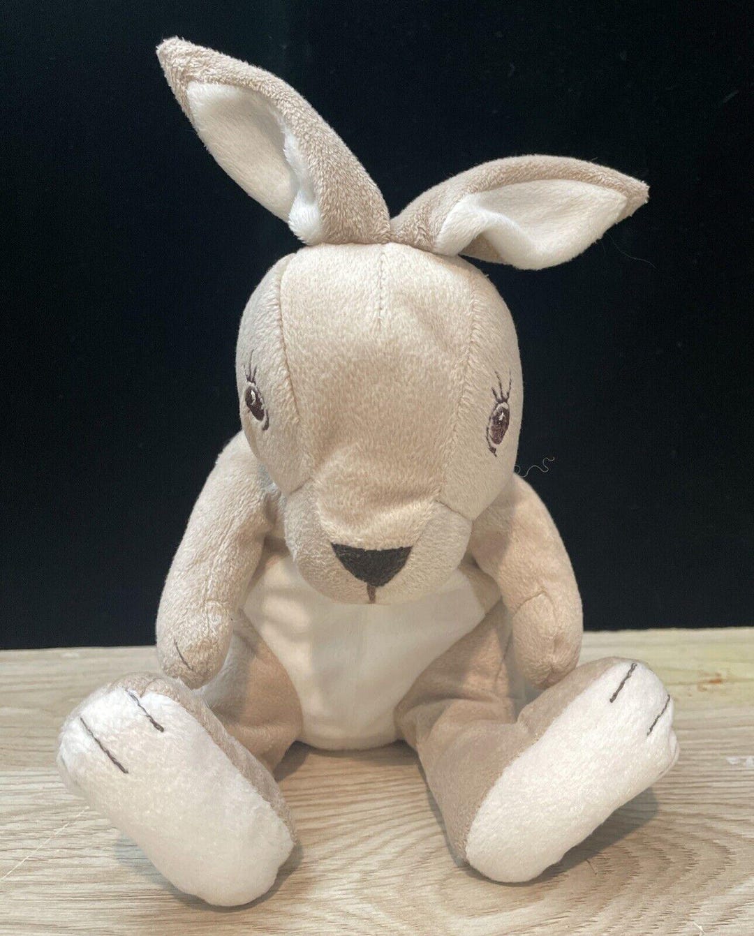 IKEA 8 Gosig Kanin Tan Plush Bunny Rabbit Toy Sitting NO TAGS ...