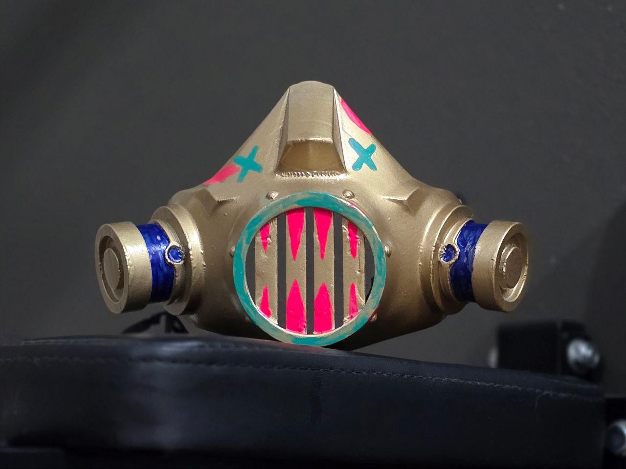 Jinx Gas Mask _ Arcane Cosplay Mask - Etsy