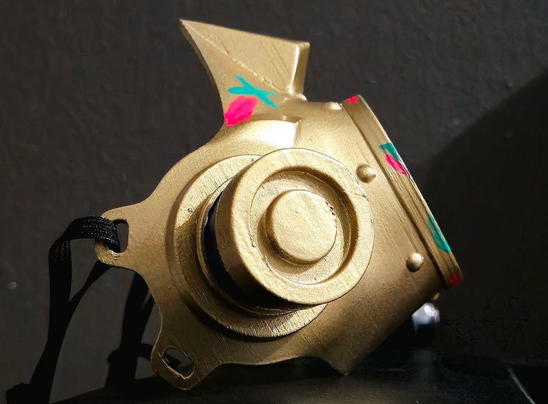 Jinx Gas Mask _ Arcane Cosplay Mask - Etsy