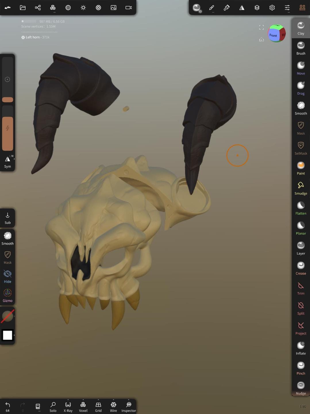 Fallout Deathclaw Skull Mask - Etsy