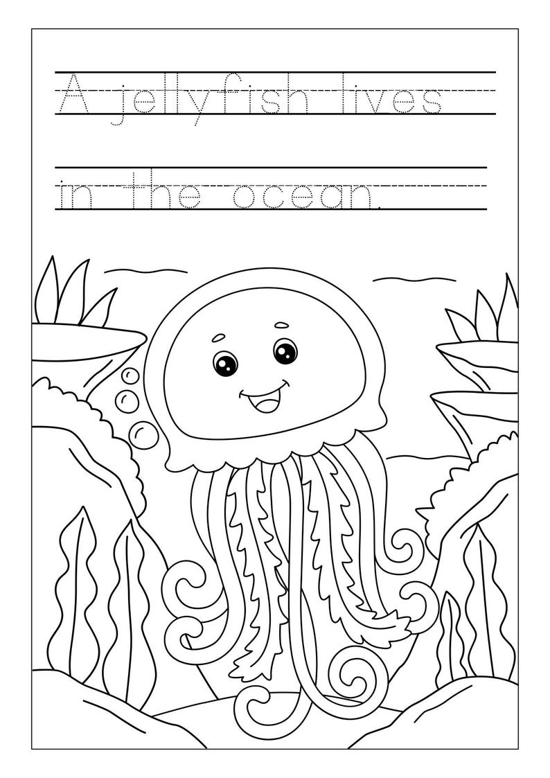 Animal Habitats Coloring 39 Pages – Learn to Color With Fun - Etsy