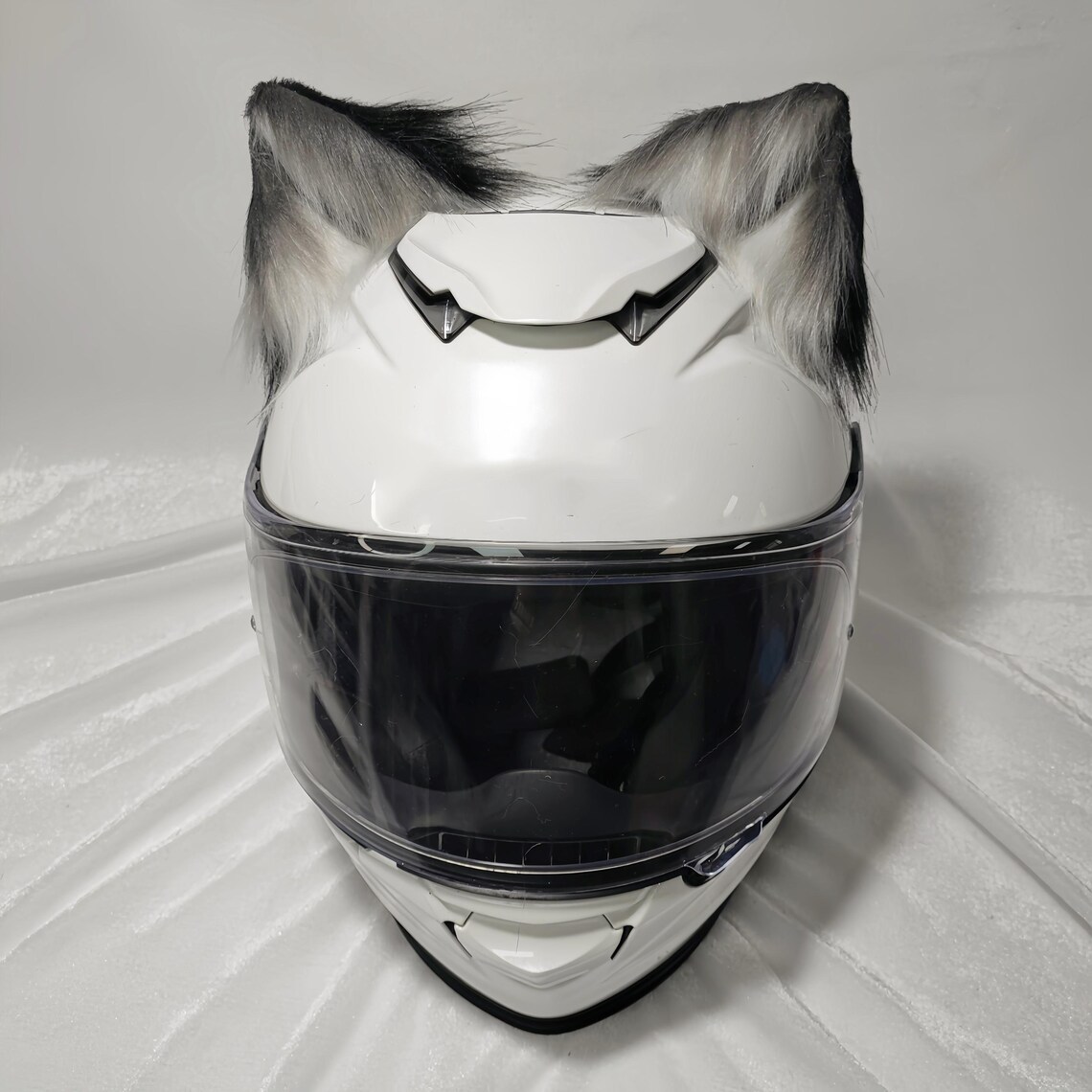Realistic Fox Ears,motorcycle Helmet Decor,helmet Cover,motorcycle ...