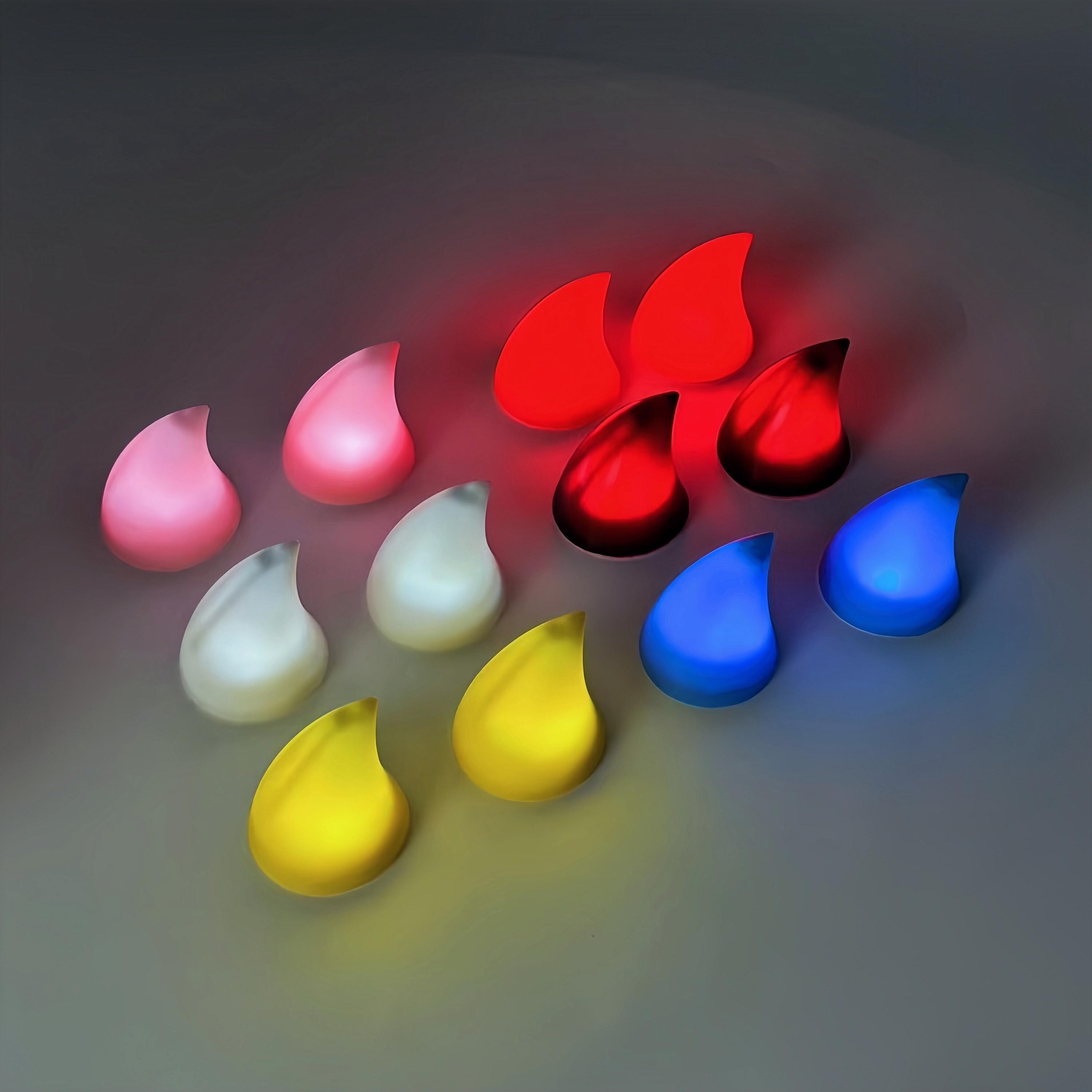 LED Cyber Horns for Helmets: Universal Light-up Motorcycle/ski ...