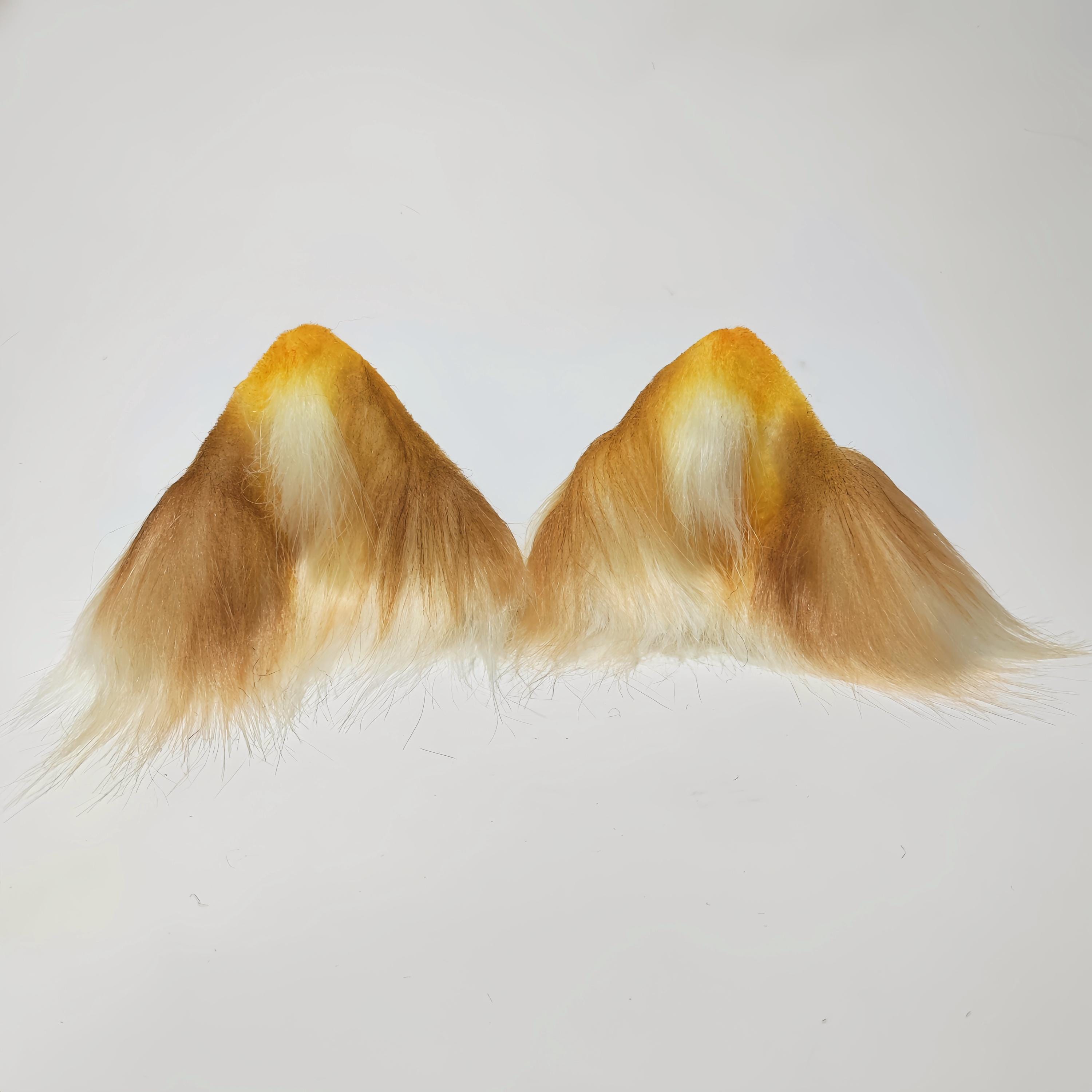 Realistic Fox Ears,motorcycle Helmet Decor,helmet Cover,motorcycle ...