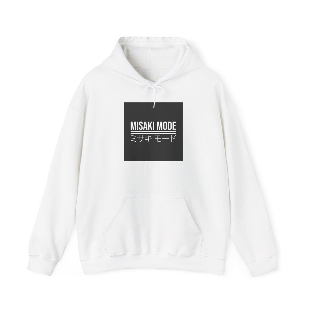 Misaki Mode: the Logo College Hoodie - Etsy