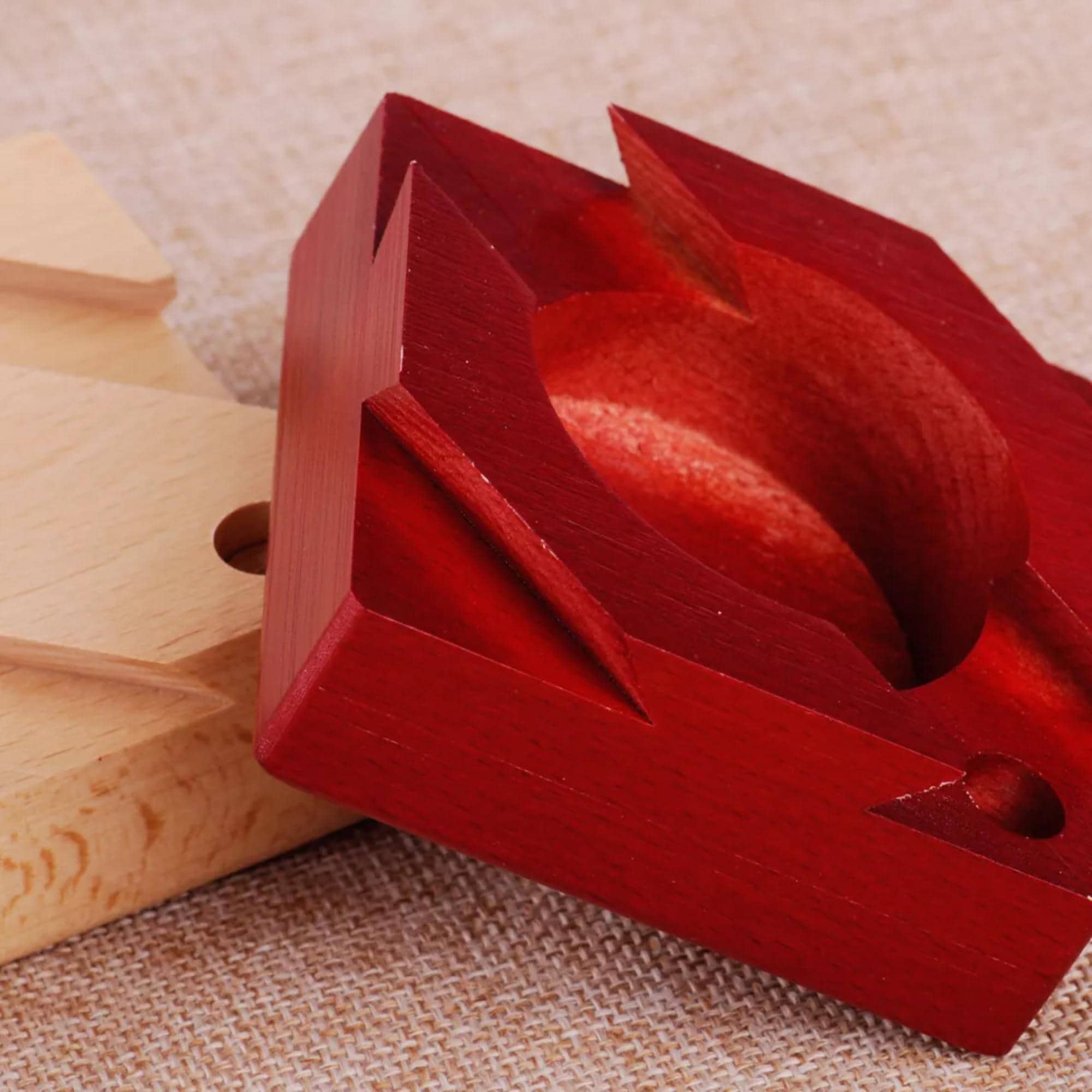 Luban Lock 3D - Wooden Puzzle for Adults and Children Magic Box Secret ...