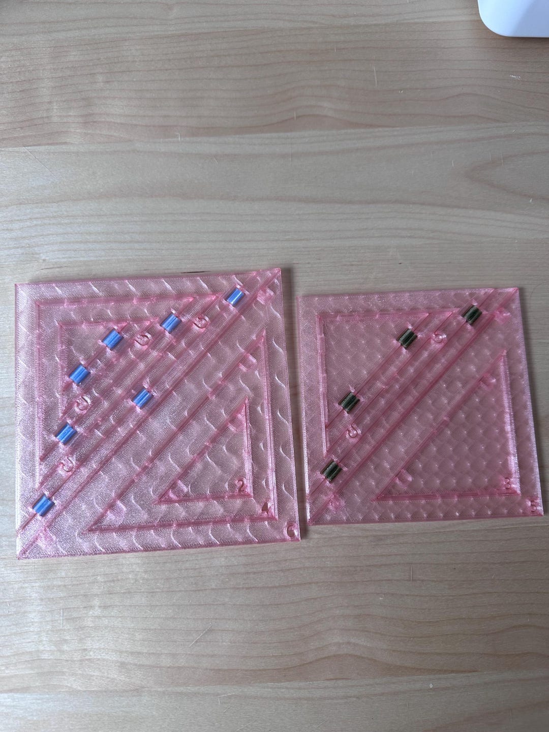 Half Square Triangle Rulers - Etsy