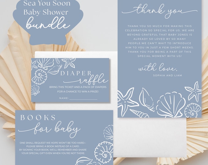 Editable Under the Sea Baby Shower Sign Ocean Baby Shower Welcome Sign ...