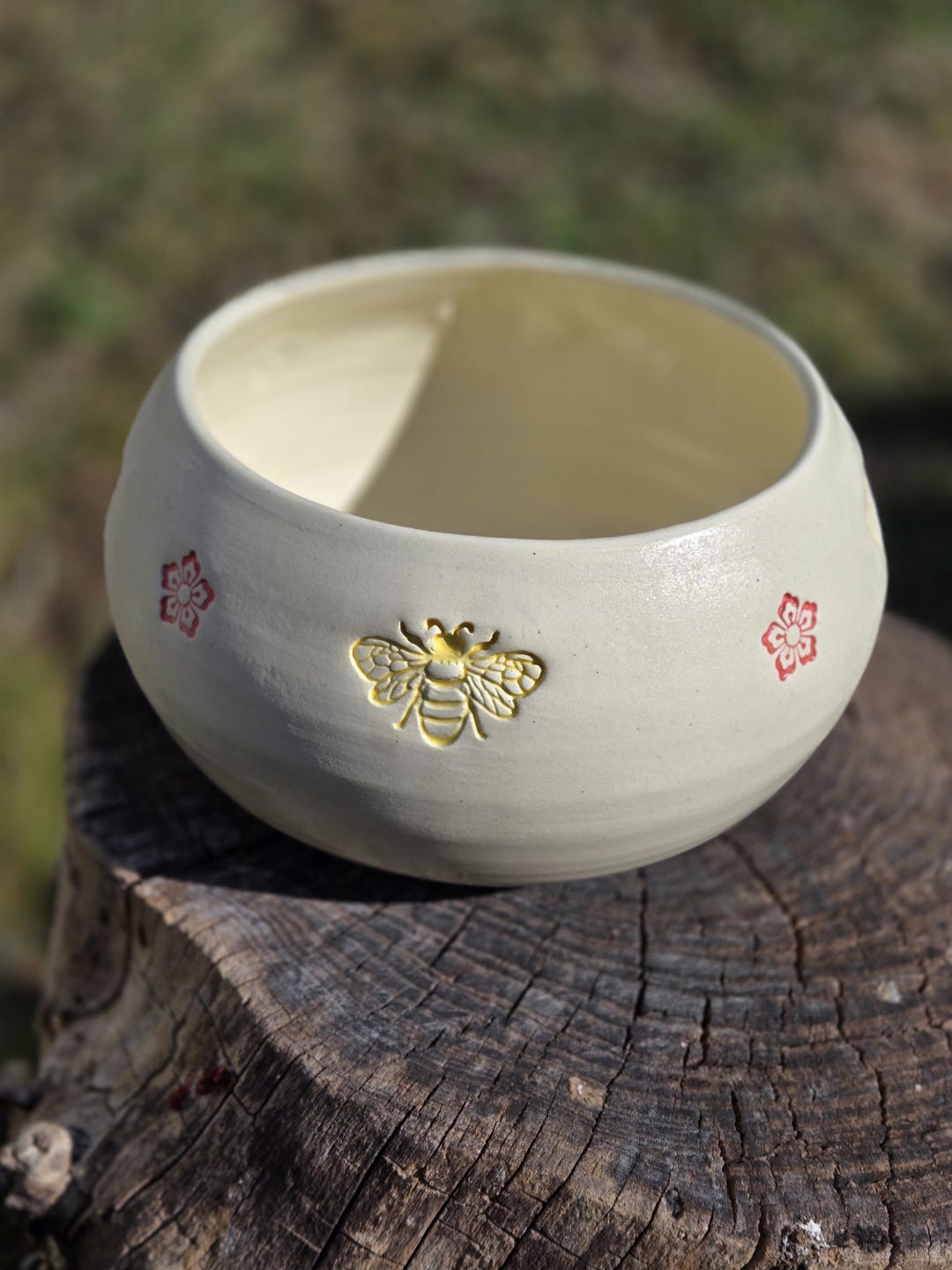 Handmade Bee Flower Pot Planter Plant Container Indoor Plants Bees - Etsy