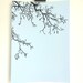Blue Winter Tree Original Handcut Paper Artwork - Etsy
