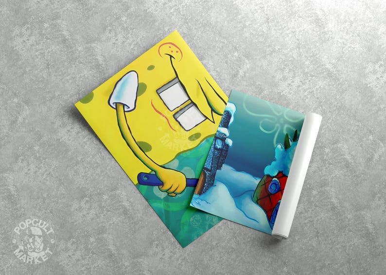 Spongebob Set 04 Freeze and Detailed Frames Posters Digital Download - Etsy