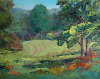 Blue Ridge Oil Painting - Etsy