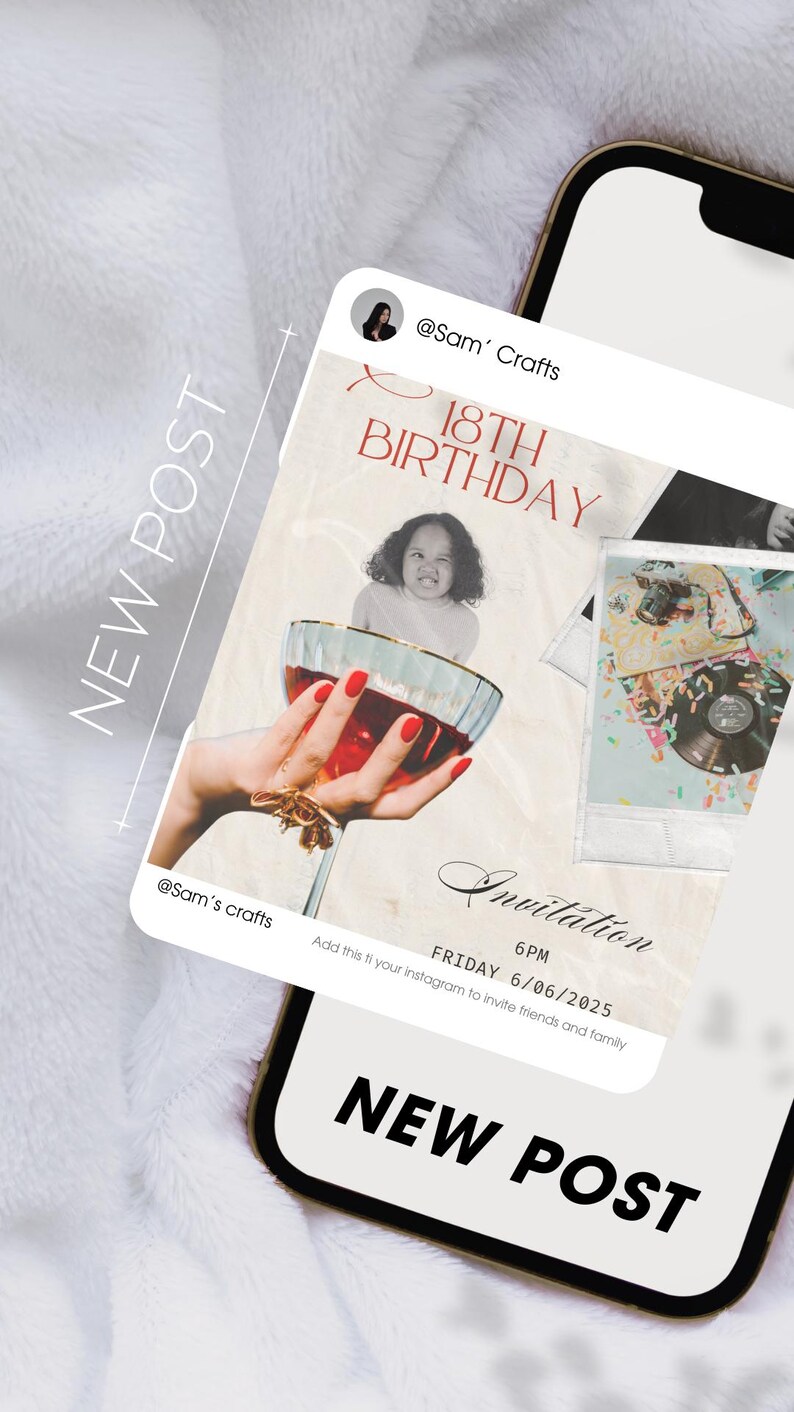 Fun Personalized Invitation Card/ Designer Invite Templates/ Birthday ...
