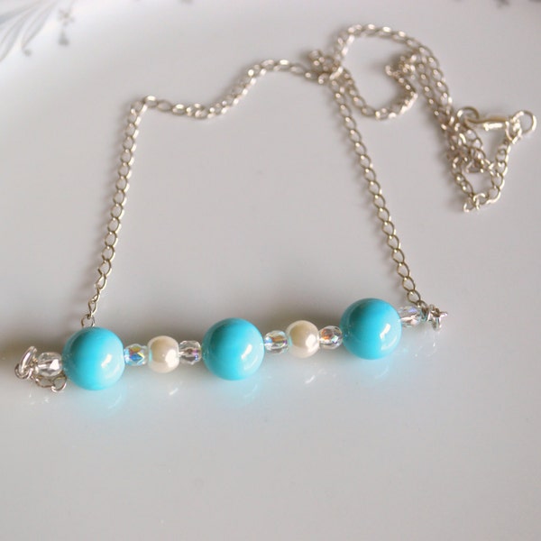 Line Necklace - Etsy