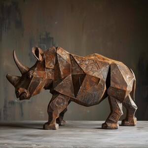 Rust Animals, Midjourney Prompts, AI Prompts, AI Arts - Etsy