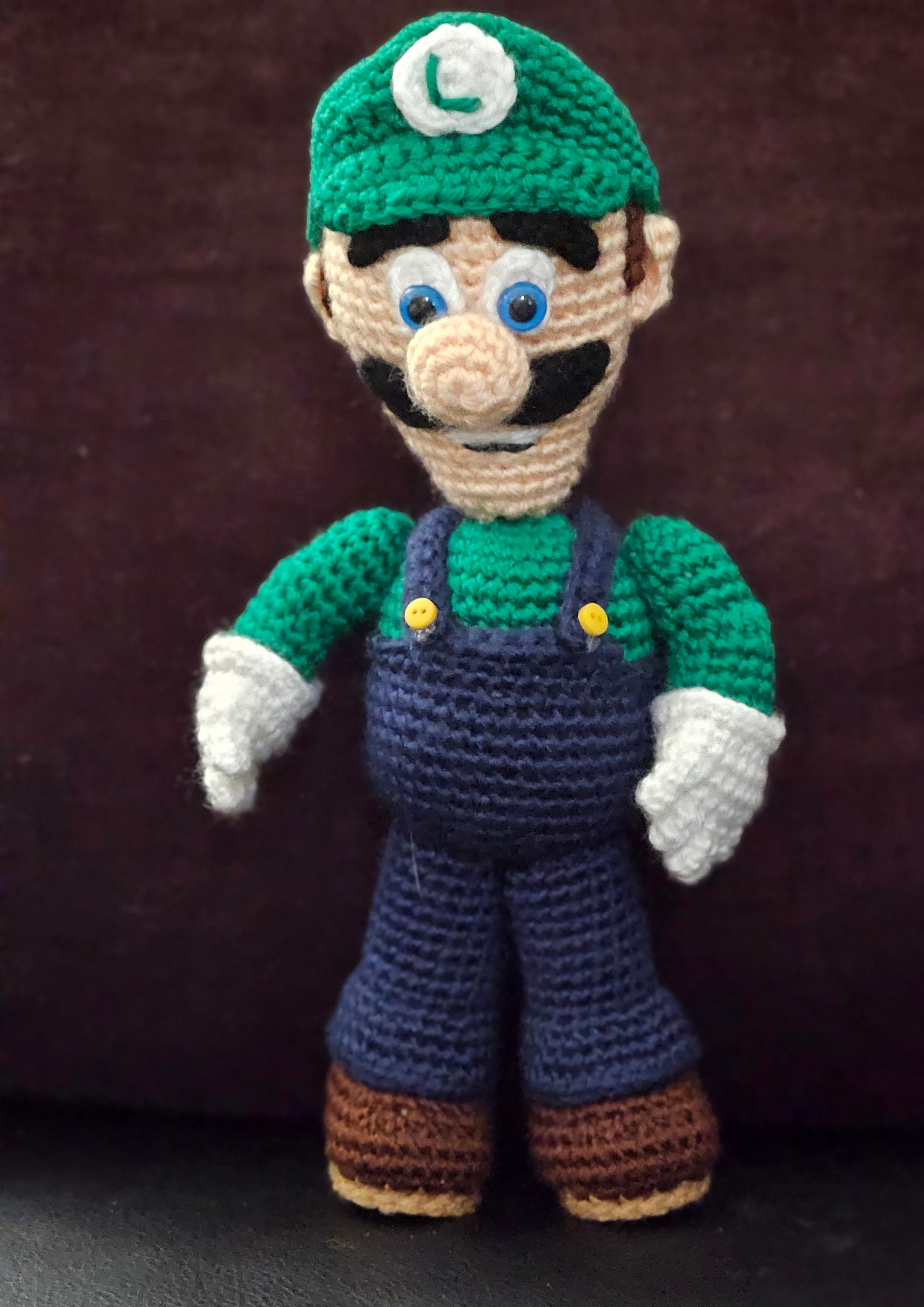 Mario Bros / Mario / Luigi / Yoshi - Crochet Mario/ Crochet Luigi ...