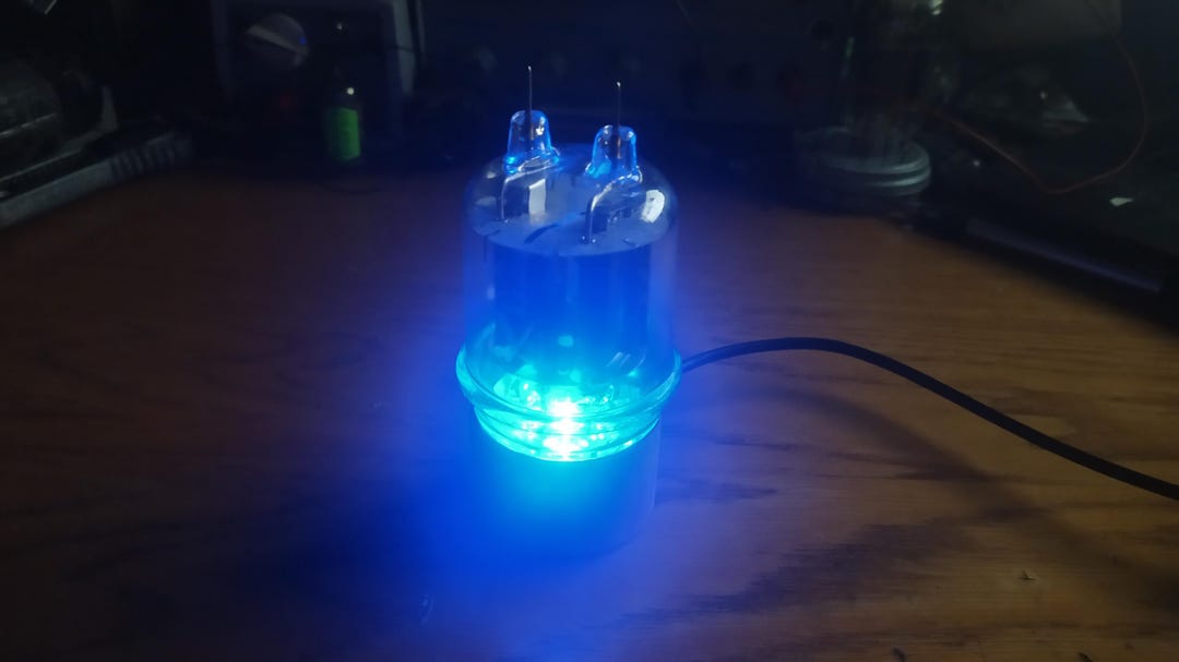 Vacuum Tube LED Night Light With GI-30 Tube - Etsy