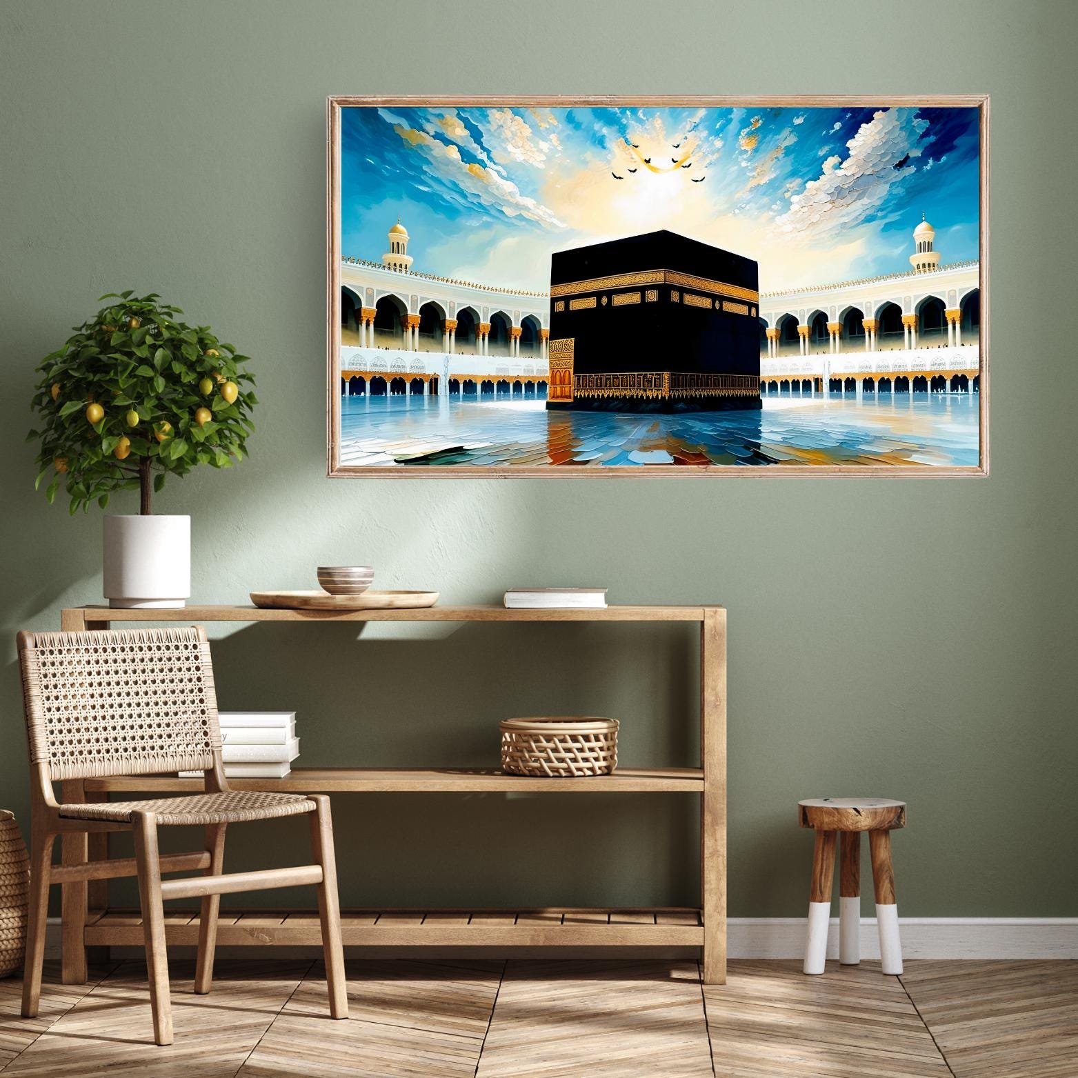 Samsung Frame TV Art | Kaaba, Mecca Wall Art | Islamic Art for Frame TV ...