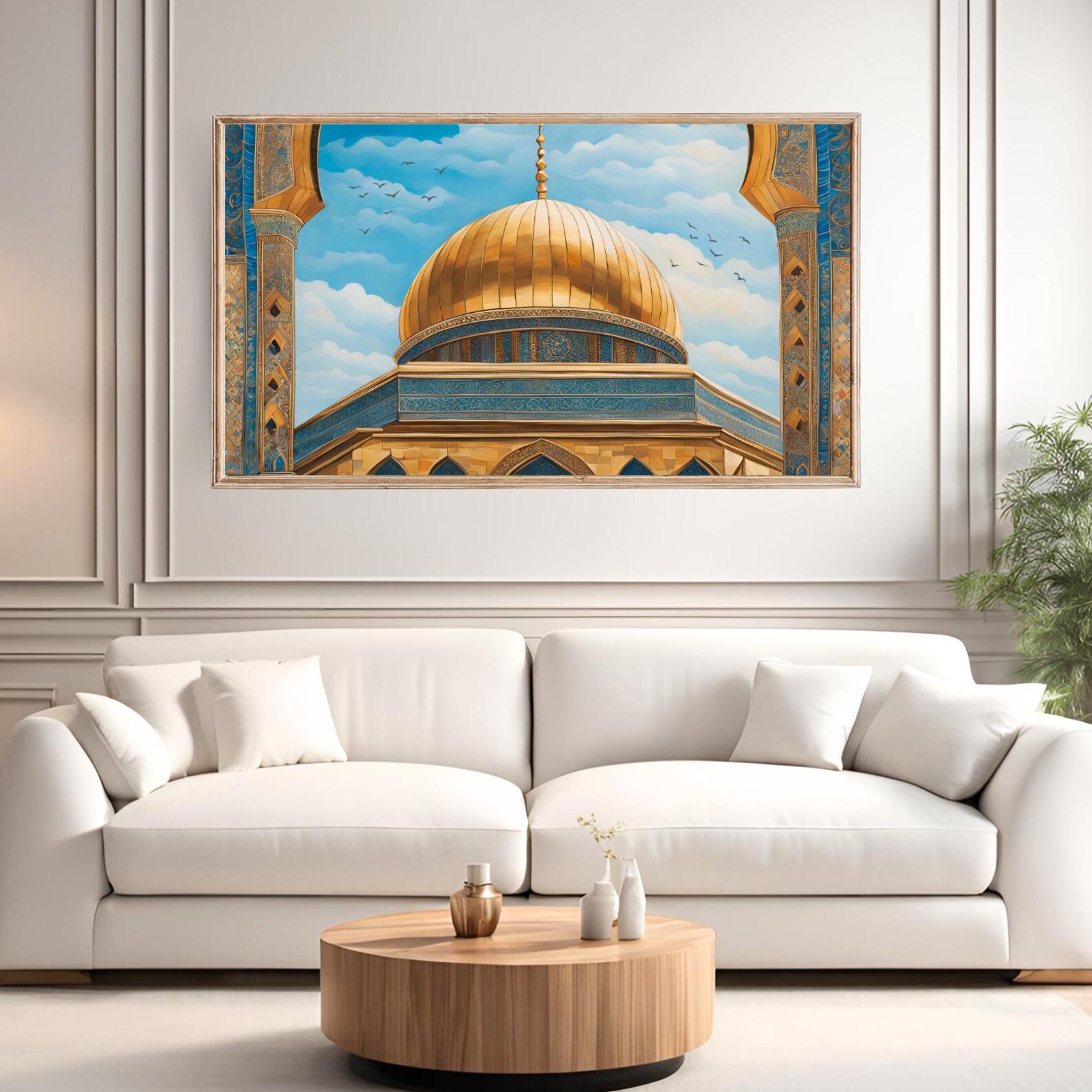 Al-aqsa Mosque Painting | Samsung Frame TV Art | Islamic Wall Art ...