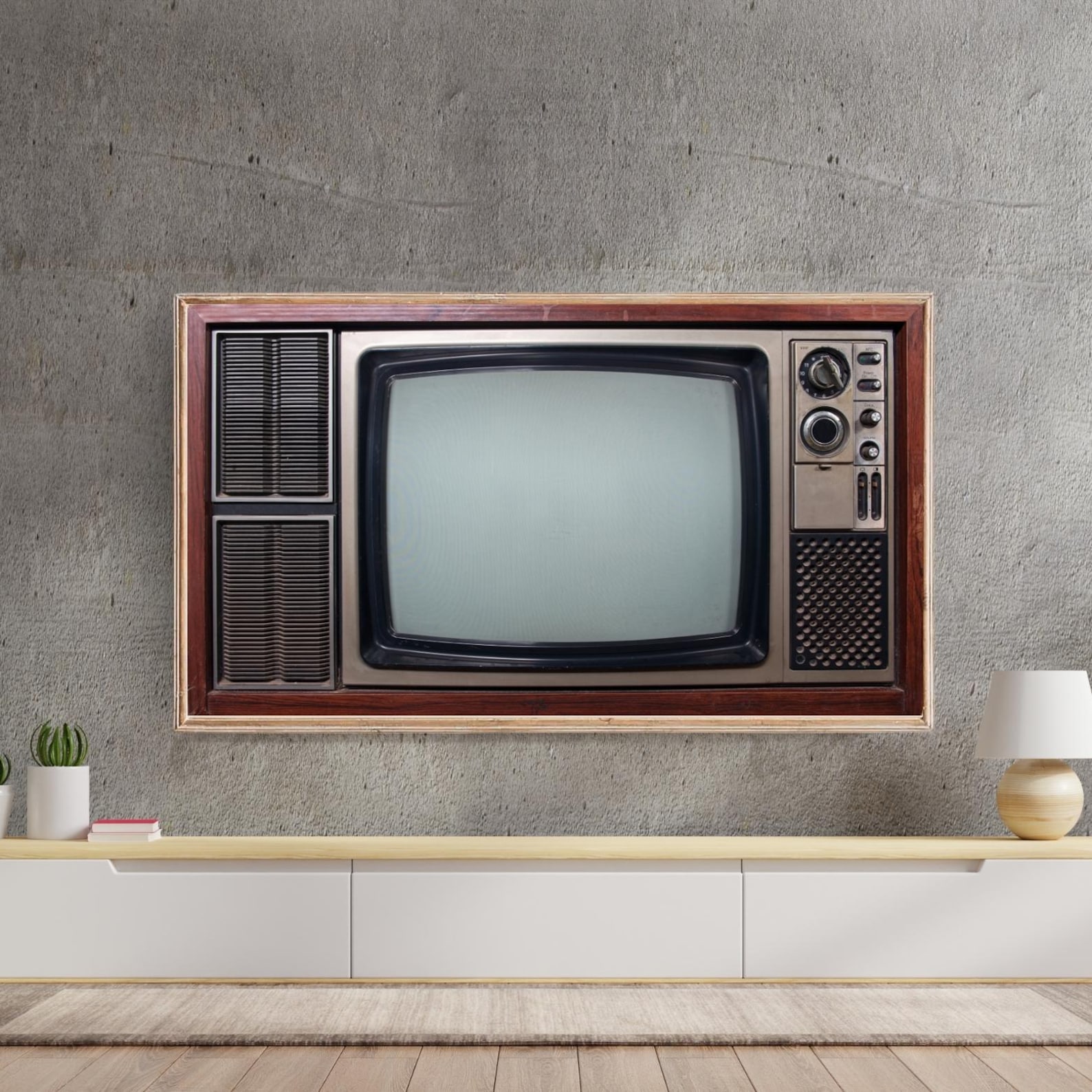 Retro TV Photo Samsung Frame TV Art | Vintage Samsung Frame TV Art ...