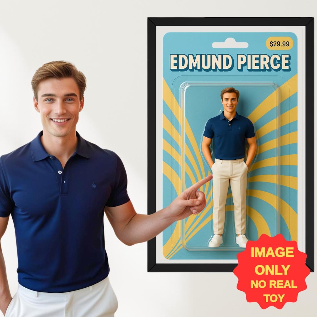 Custom Action Figure Portrait From Photo | Personalized Funny Toy Box ...