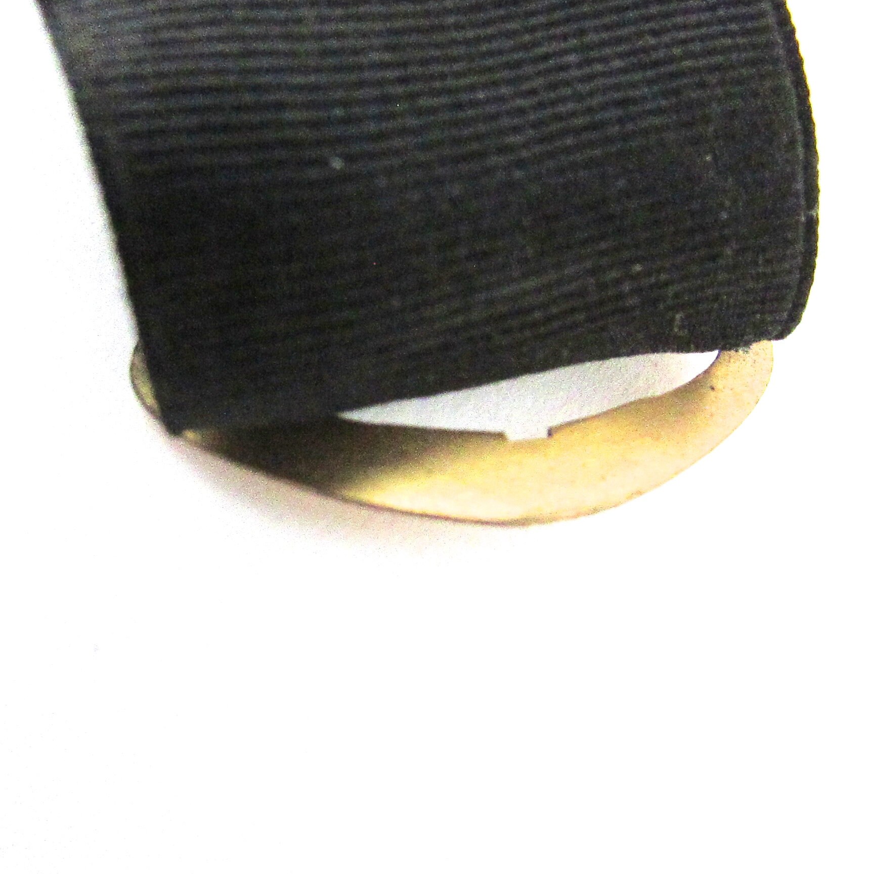 Victorian Pocket Watch Fob Ribbon Buckle Grosgrain Mourning Swivel Dog ...