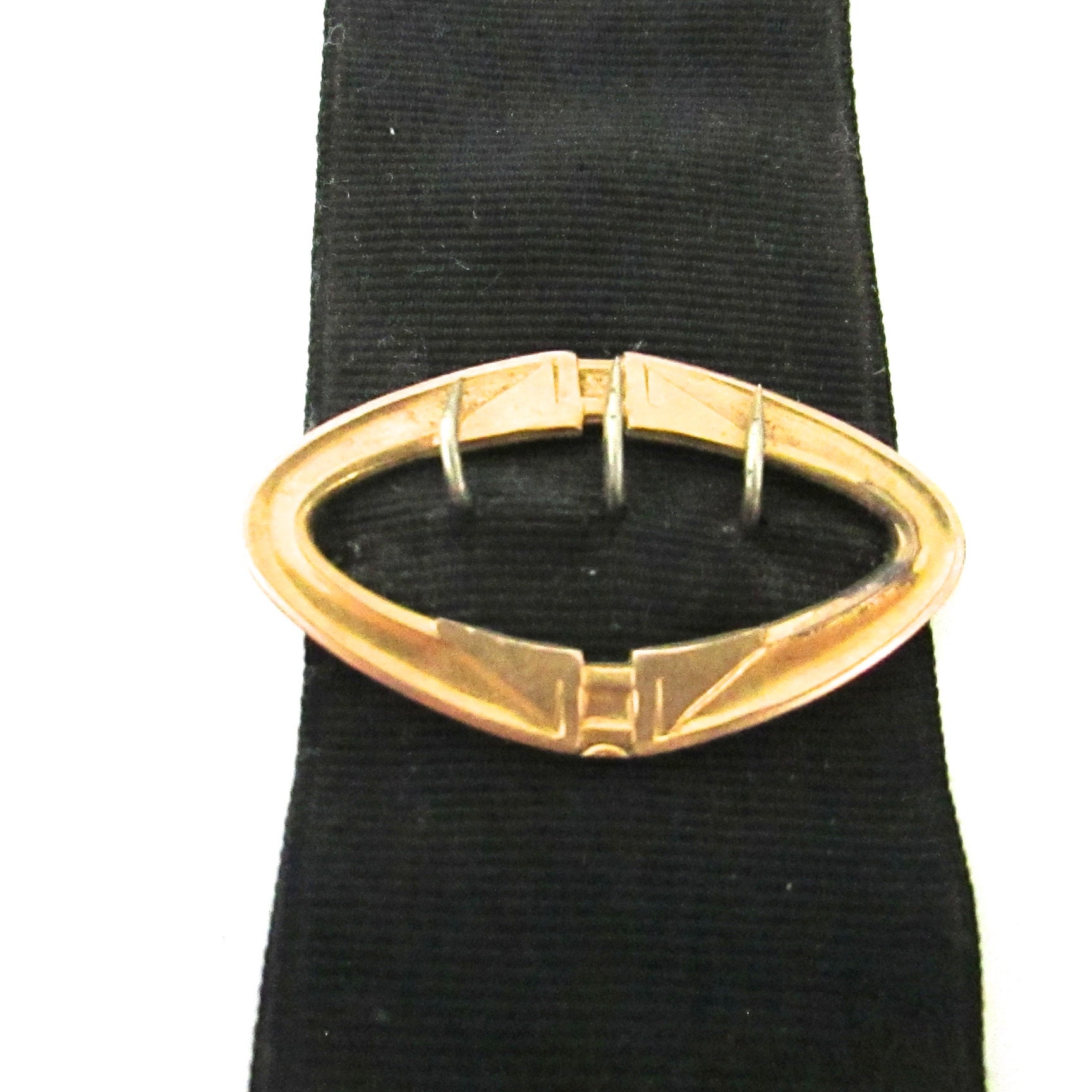 Victorian Pocket Watch Fob Ribbon Buckle Grosgrain Mourning | Etsy