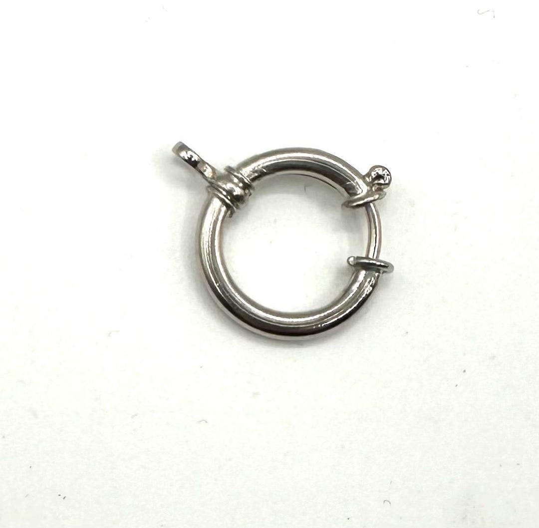Pocket Watch Chain Bolt Spring Ring Charm Holder Parts Bits Piece ...