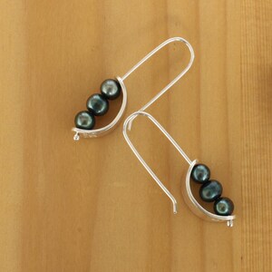 Peas in a Pod Pearl Earrings | Etsy