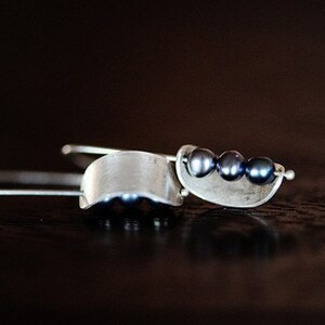 Peas in a Pod Pearl Earrings | Etsy