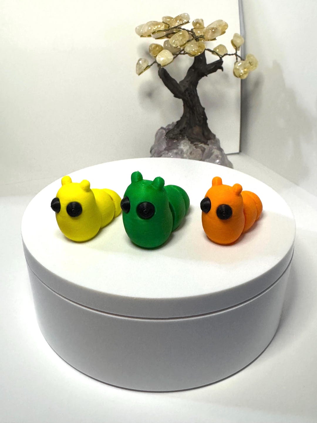 Slug Fidget Toy – Articulated Garden Creature – Smooth Flexible Stress ...
