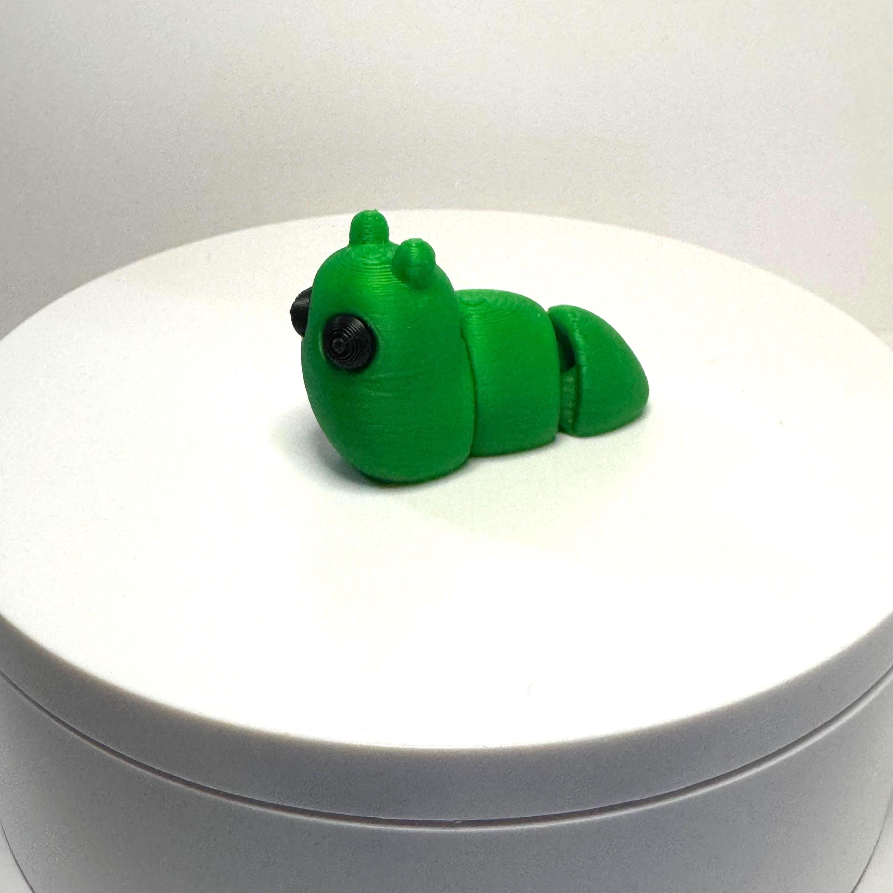Slug Fidget Toy – Articulated Garden Creature – Smooth Flexible Stress ...