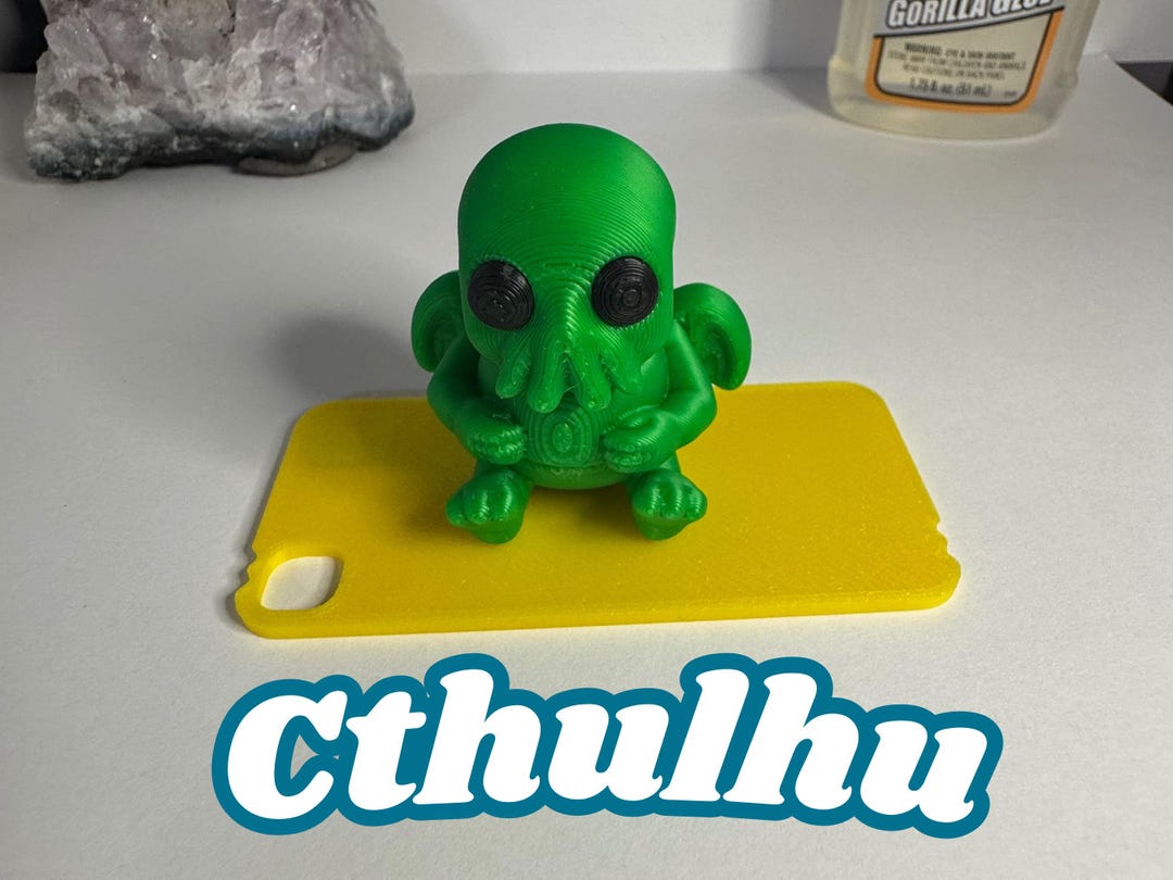 Articulated Cthulhu Fidget Toy – 3D Printed Flexy Monster – Sensory ...