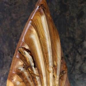Modern Abstract Wooden Sculpture: A Stunning Abstract Wood Art Piece ...