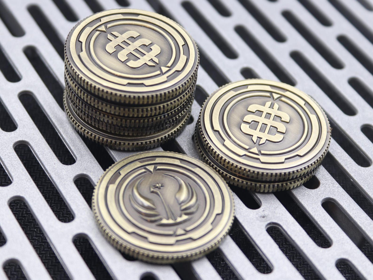 Old Republic Cartel Coins: Metal Sabacc Tokens - Etsy