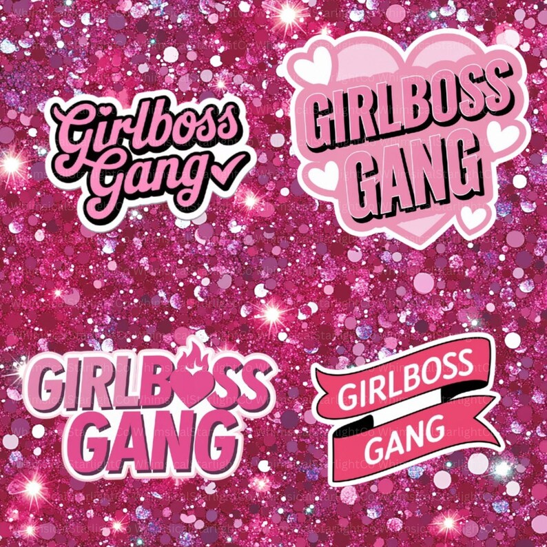 Girlboss Gang PNG, Girl Boss Gang Clipart, Girls Night Out Sublimation ...