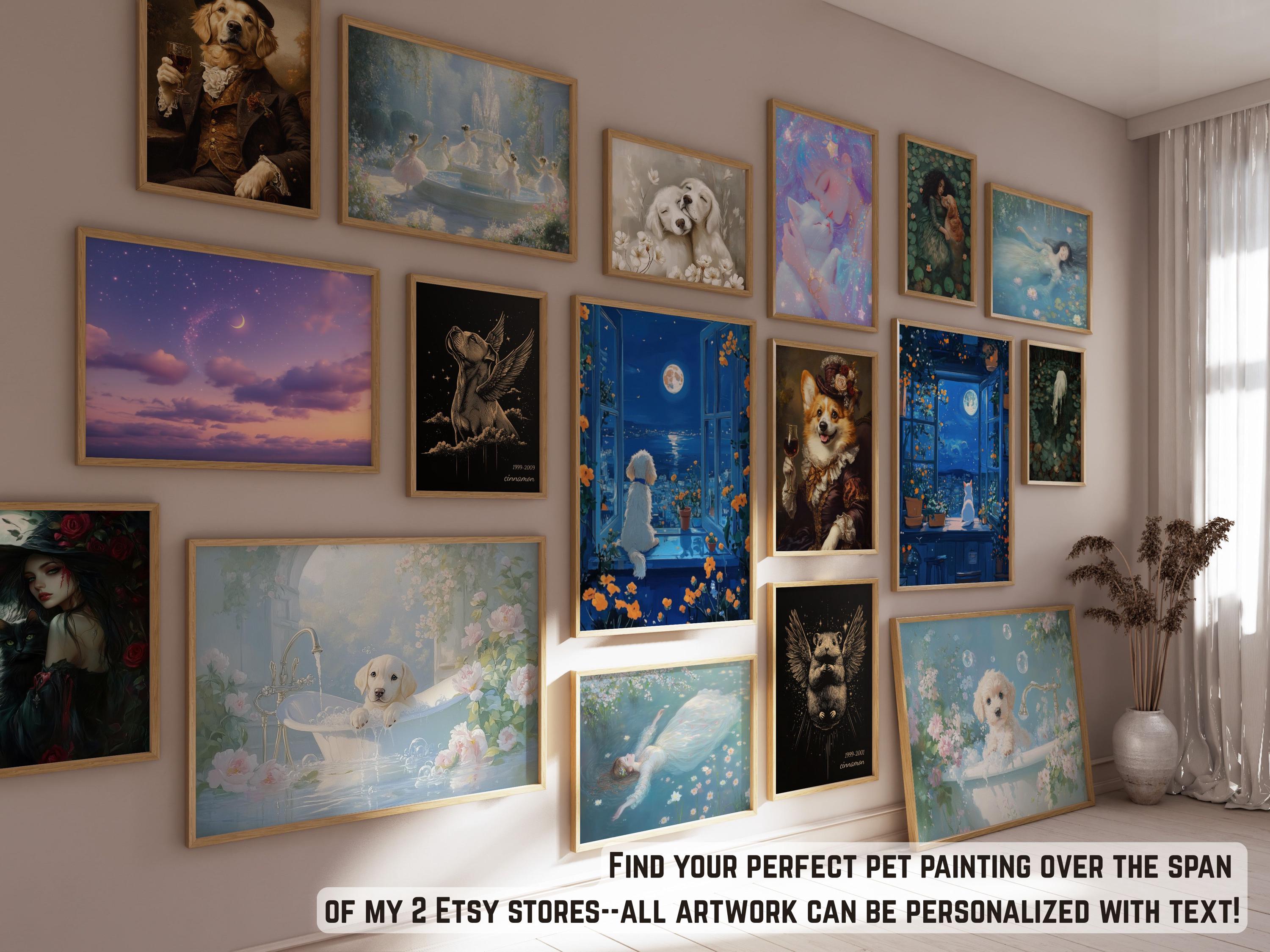 New York Sakura Spring Print, NYC Pink Cherry Blossom Summer Wall Art Poster, Statue of Liberty ...