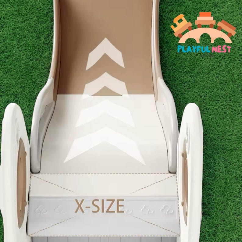 Indoor Children's Plastic Slide Mini Self-supporting Folding Slide for ...