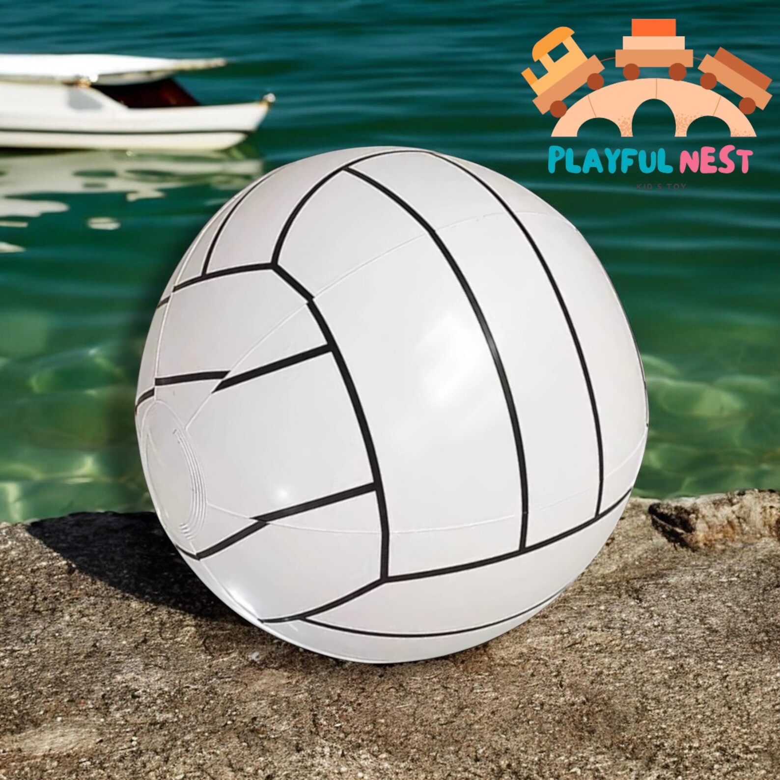 Inflatable Beach Ball Football Soccer Rugby Basketball Pool Inflatable ...