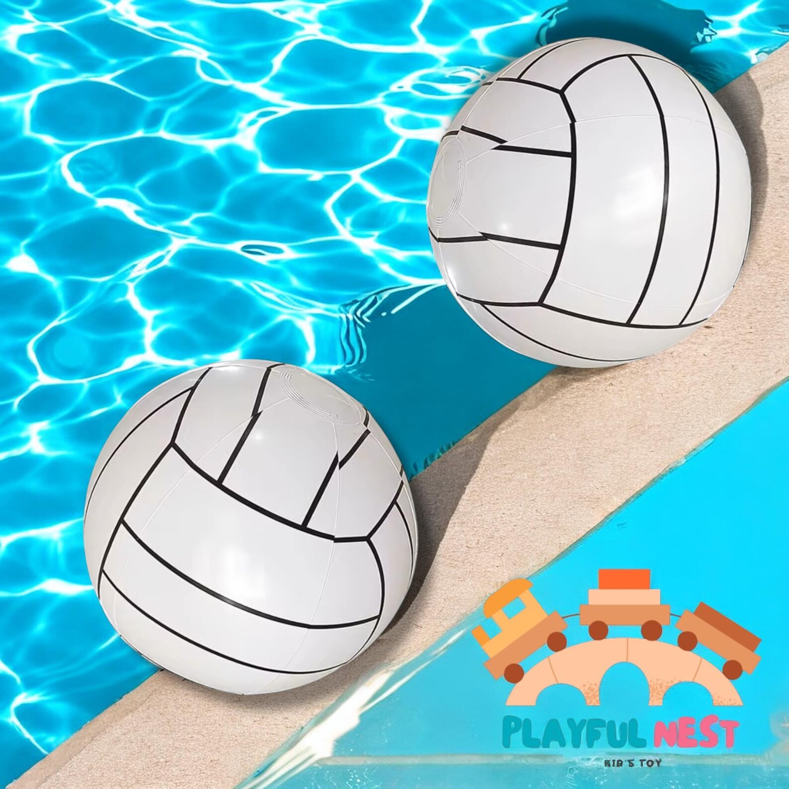 Inflatable Beach Ball Football Soccer Rugby Basketball Pool Inflatable ...