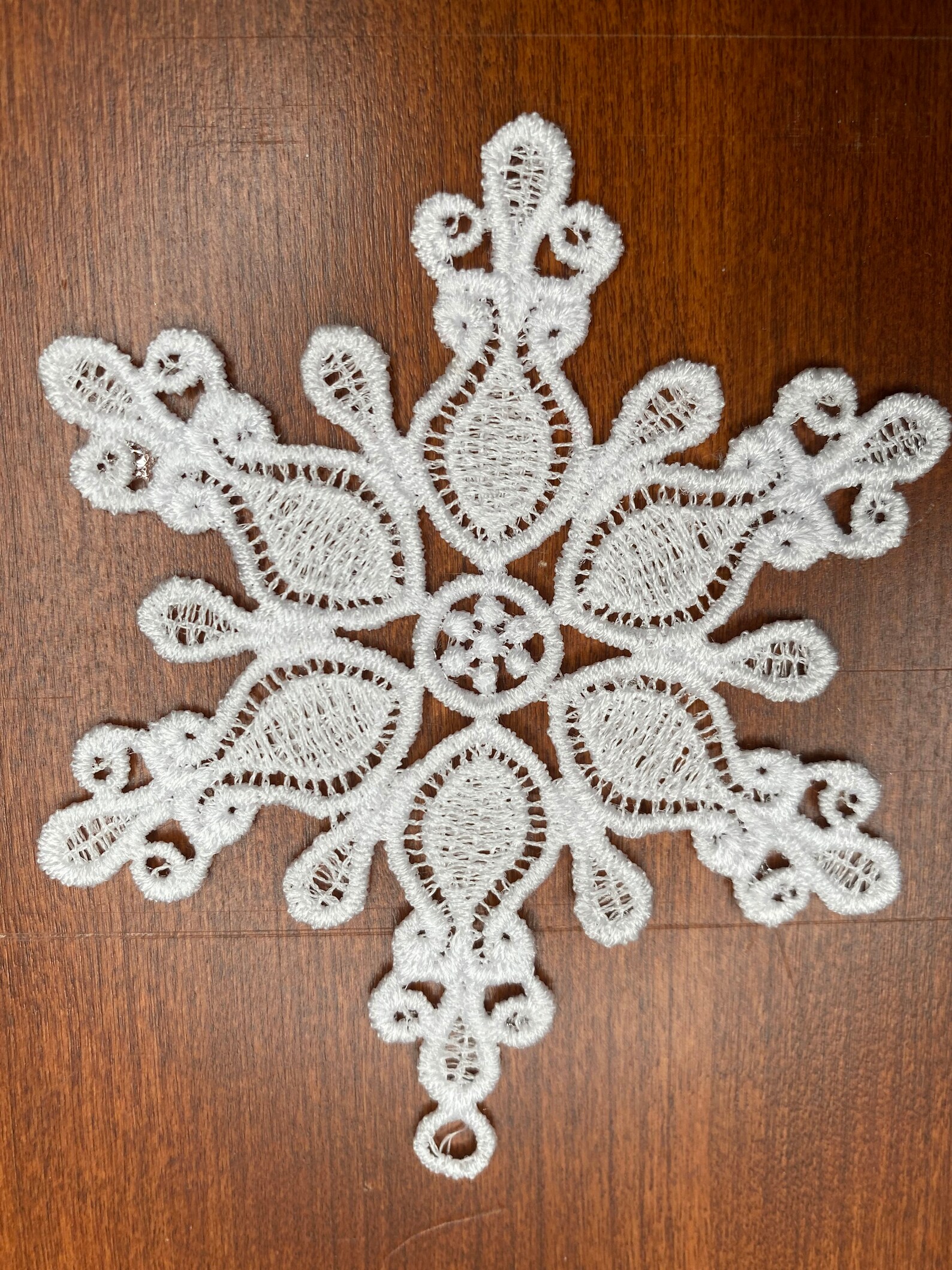 FSL Lace Ornaments - Set of 6, Collection #2 Christmas Ornaments ...