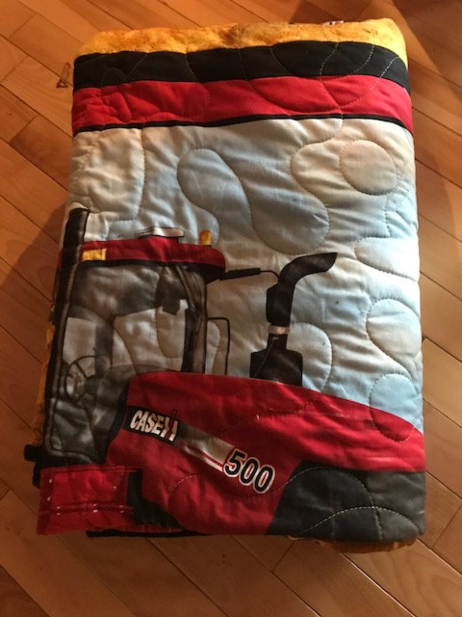 Case IH Quad Tractor Quilt - Etsy