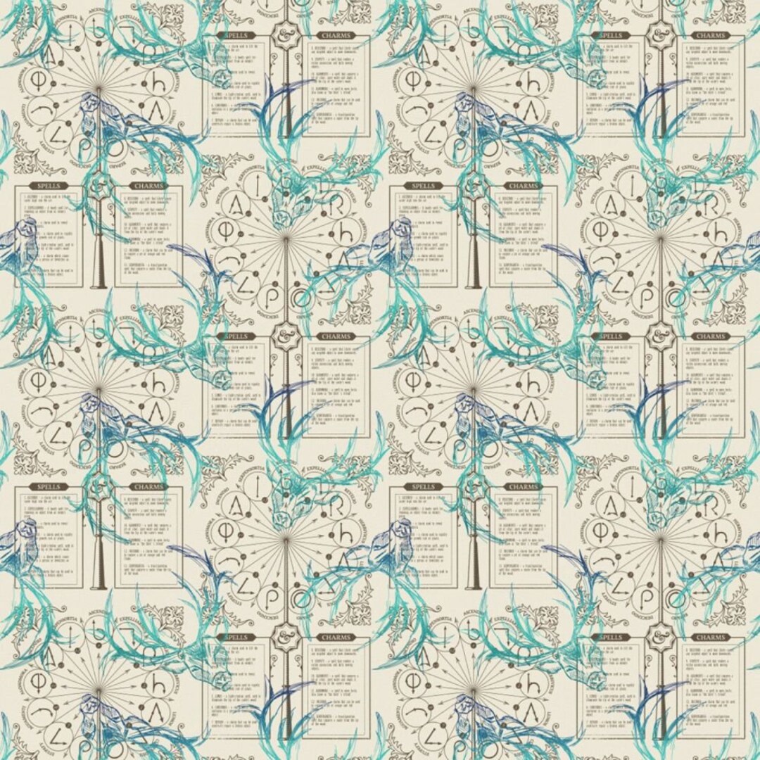 Deer Stag Fabric, 1/2 Yard, HP Stag Fabric, HP Bed Quilt Wall Hanging ...