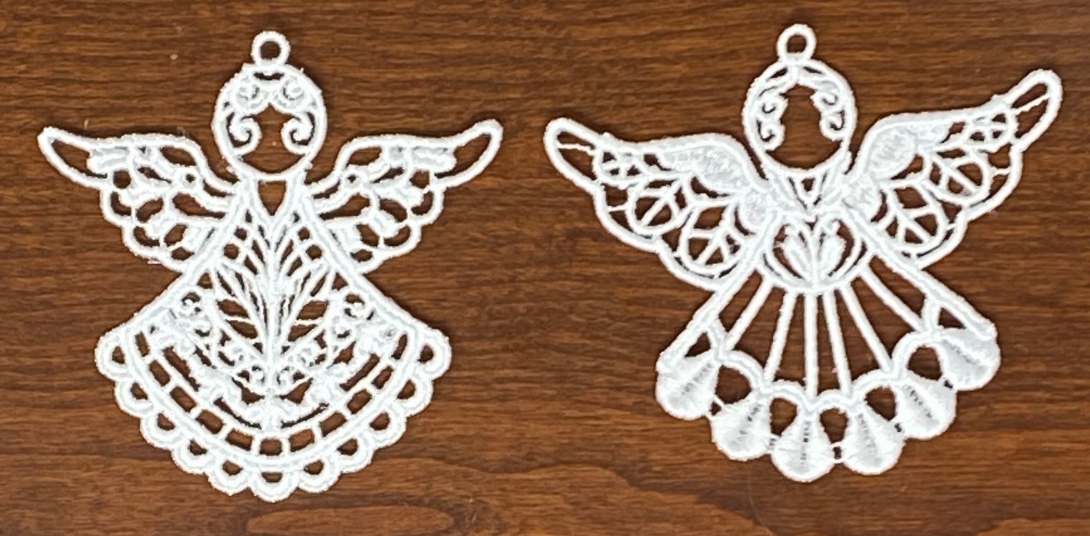 Lace Angel Collection1 Set of 10 Embroidered Angel - Etsy