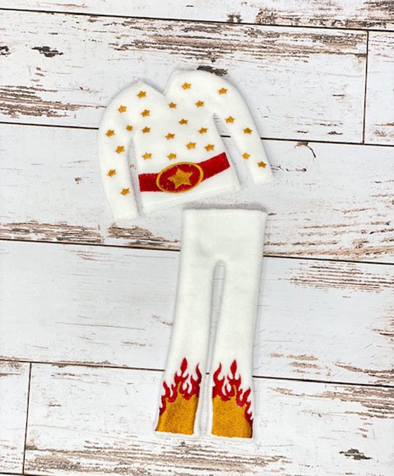 Sweater Pants and Hair, Elf Costume, Doll Clothing, Christmas Elf, Elf ...